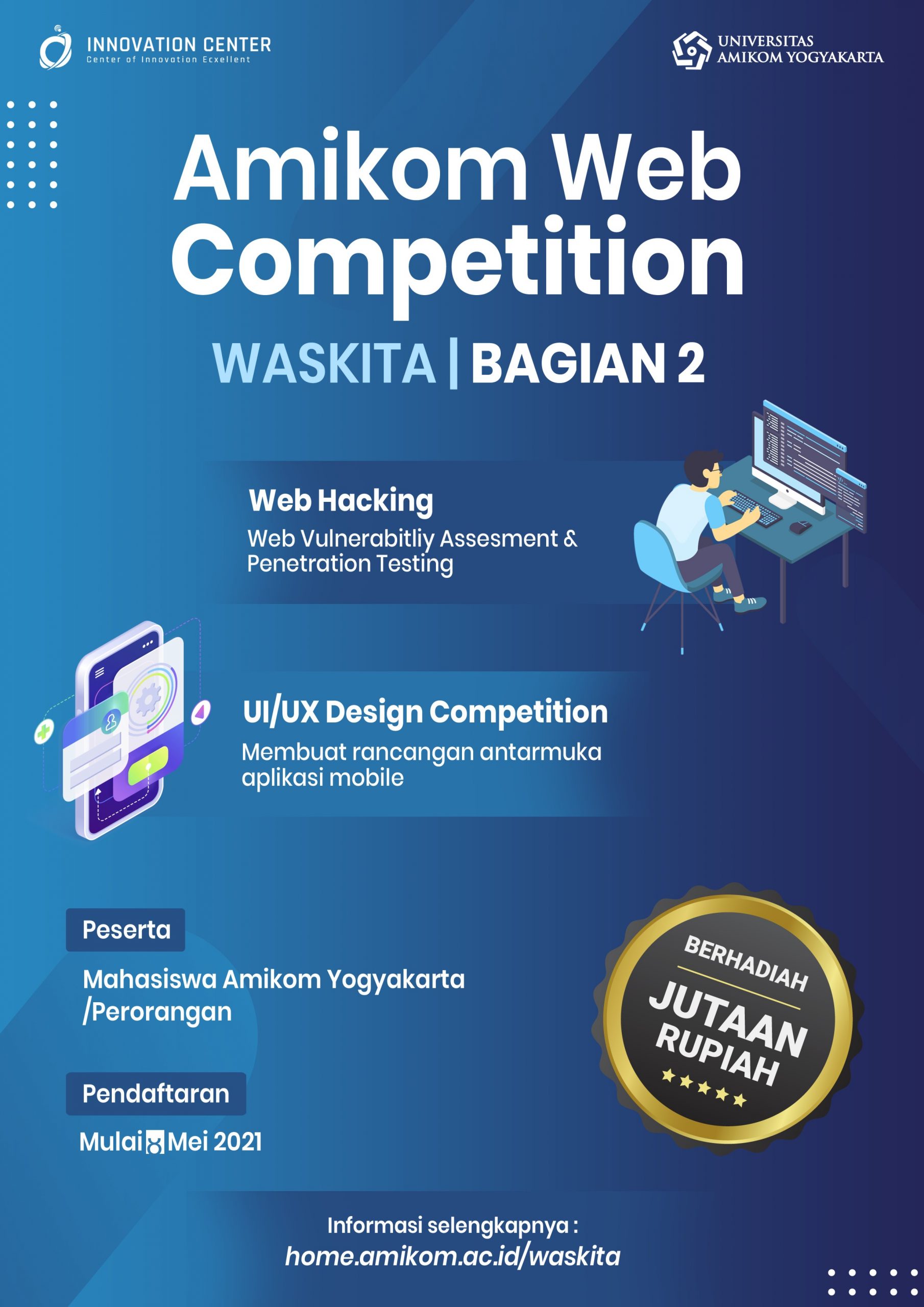 AMIKOM WEB COMPETITION WASKITA | Universitas Amikom Yogyakarta