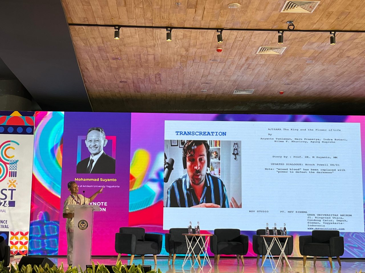 Prof. Suyanto Bawa Cerita Legenda Nusantara ke Hollywood dalam IC Fest ...