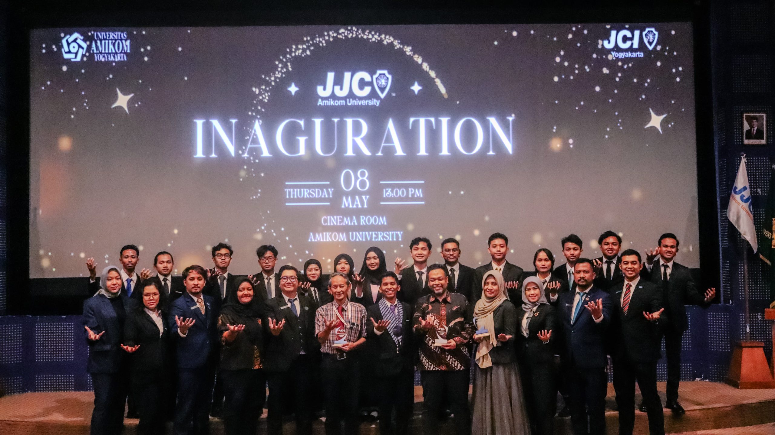 JCI Junior Club AMIKOM Diresmikan, Siapkan Pemimpin Muda Global | Universitas Amikom Yogyakarta