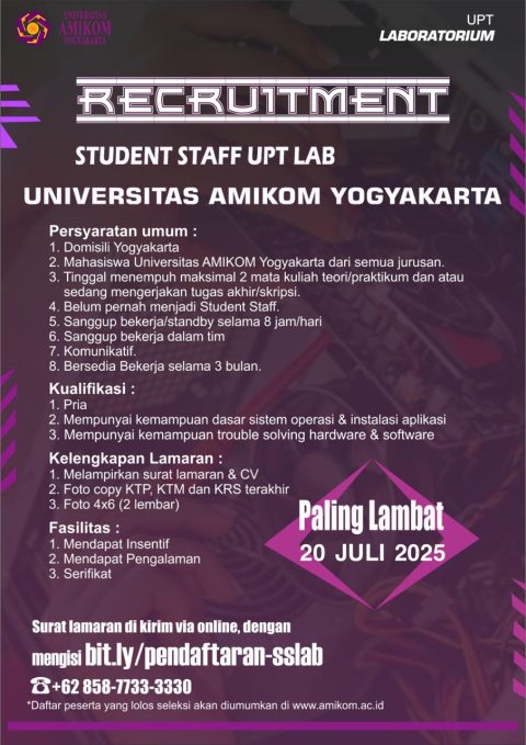 Info Kampus | Universitas Amikom Yogyakarta